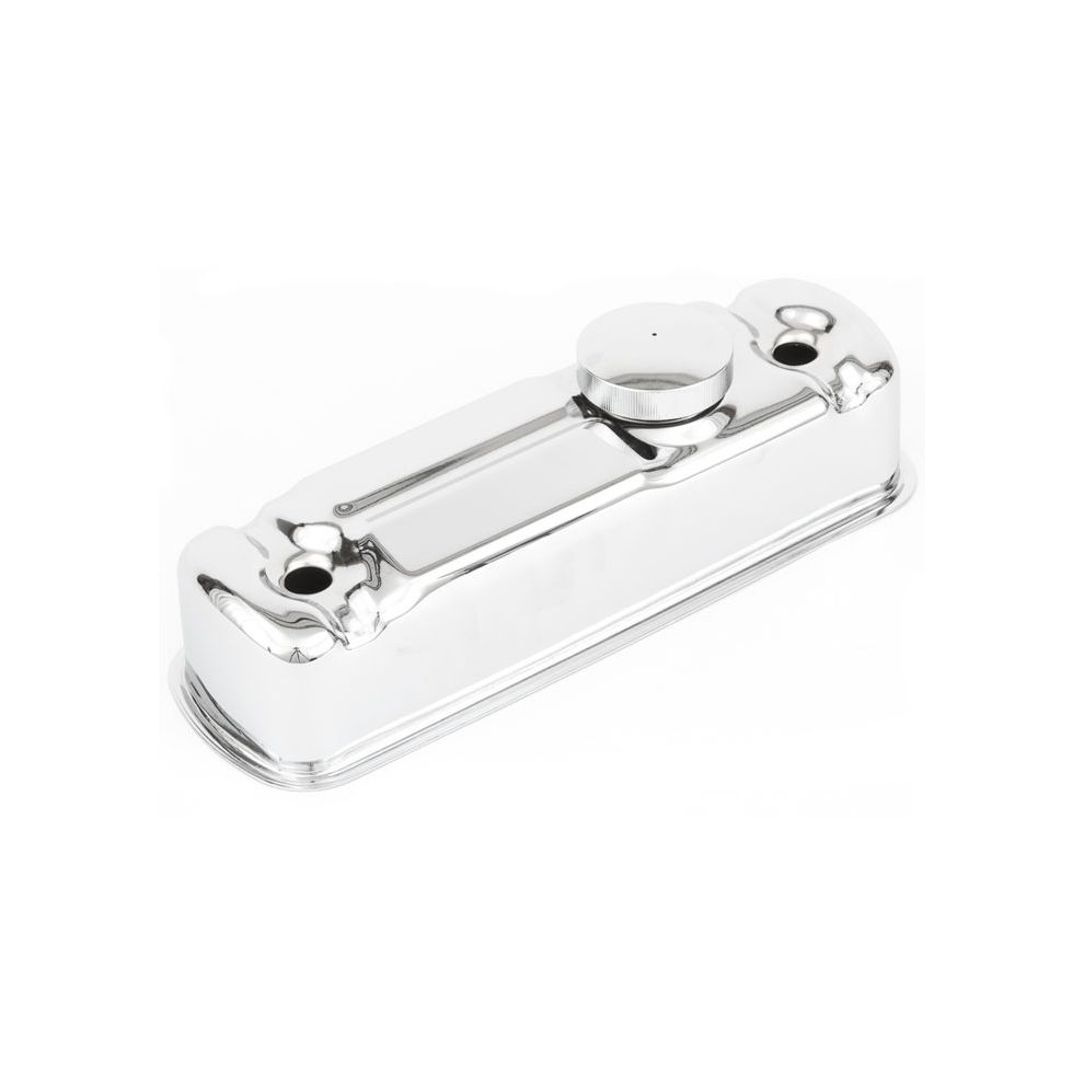 Classic Mini Chrome Rocker Cover Kit with Chrome Cap - Fits All A ...