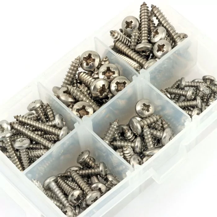 Self Tapping Screws (Box of 120) Mini Sport