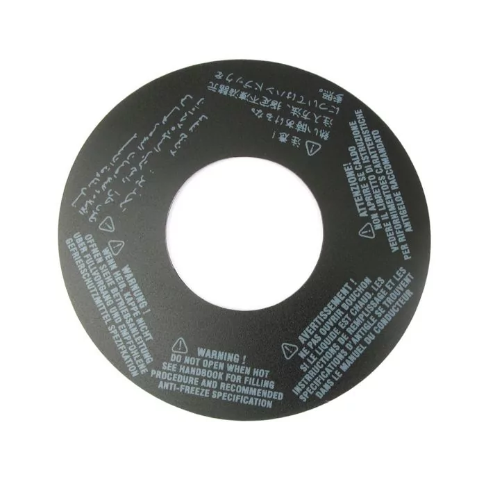 SMB29 - Mini Coolant Warning Label | Mini Radiator | minisport.com Mini ...