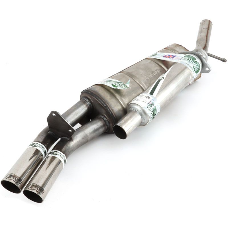 Maniflow Twin Silencer 2'' DTM Exhaust for Mini Injection | Side Exit ...